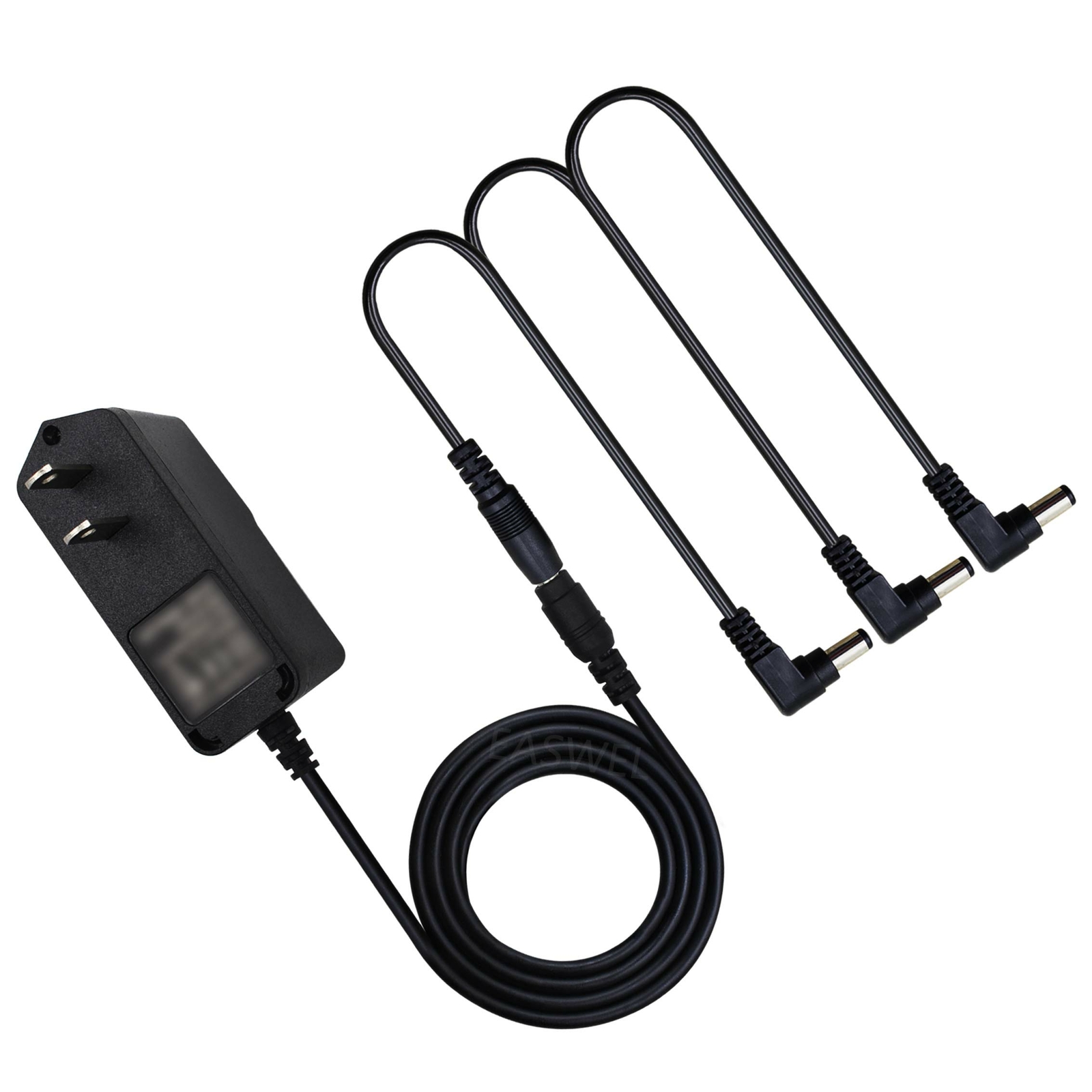 Effects Pedal Power Supply Adapter 3 Way Daisy Chain for Visual Sound 1 ...