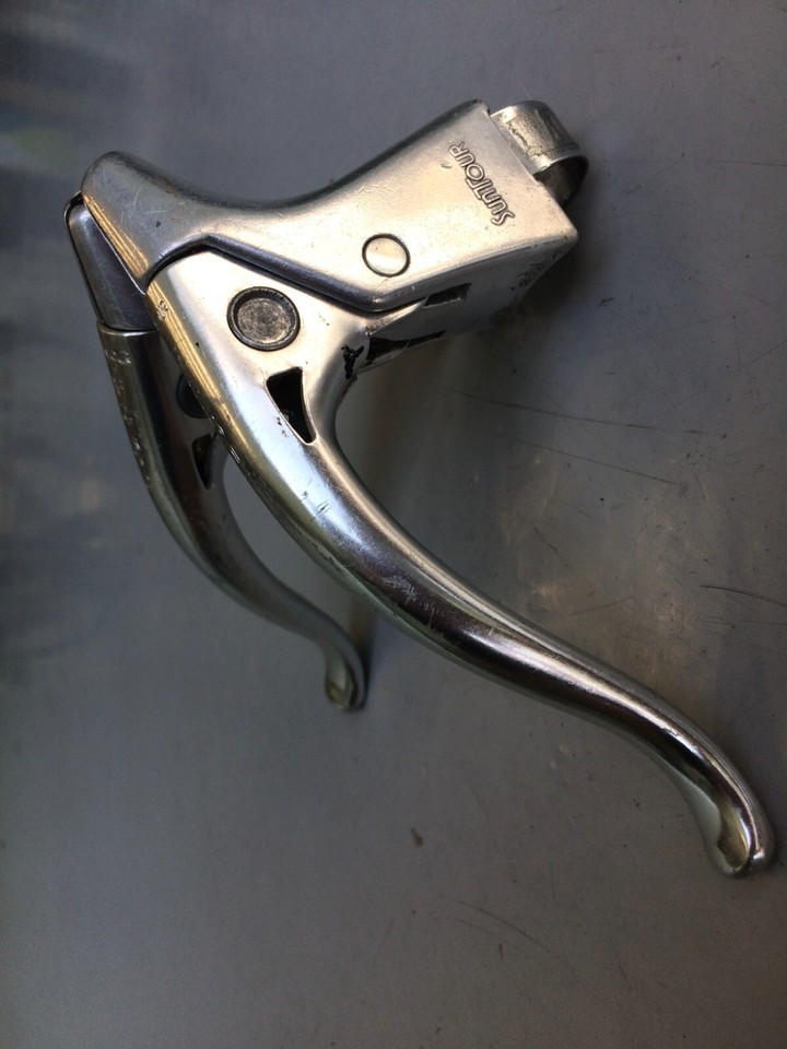 Vintage Suntour Cyclone Brake Levers. Non Aero .No Hoods Drop Bar ...
