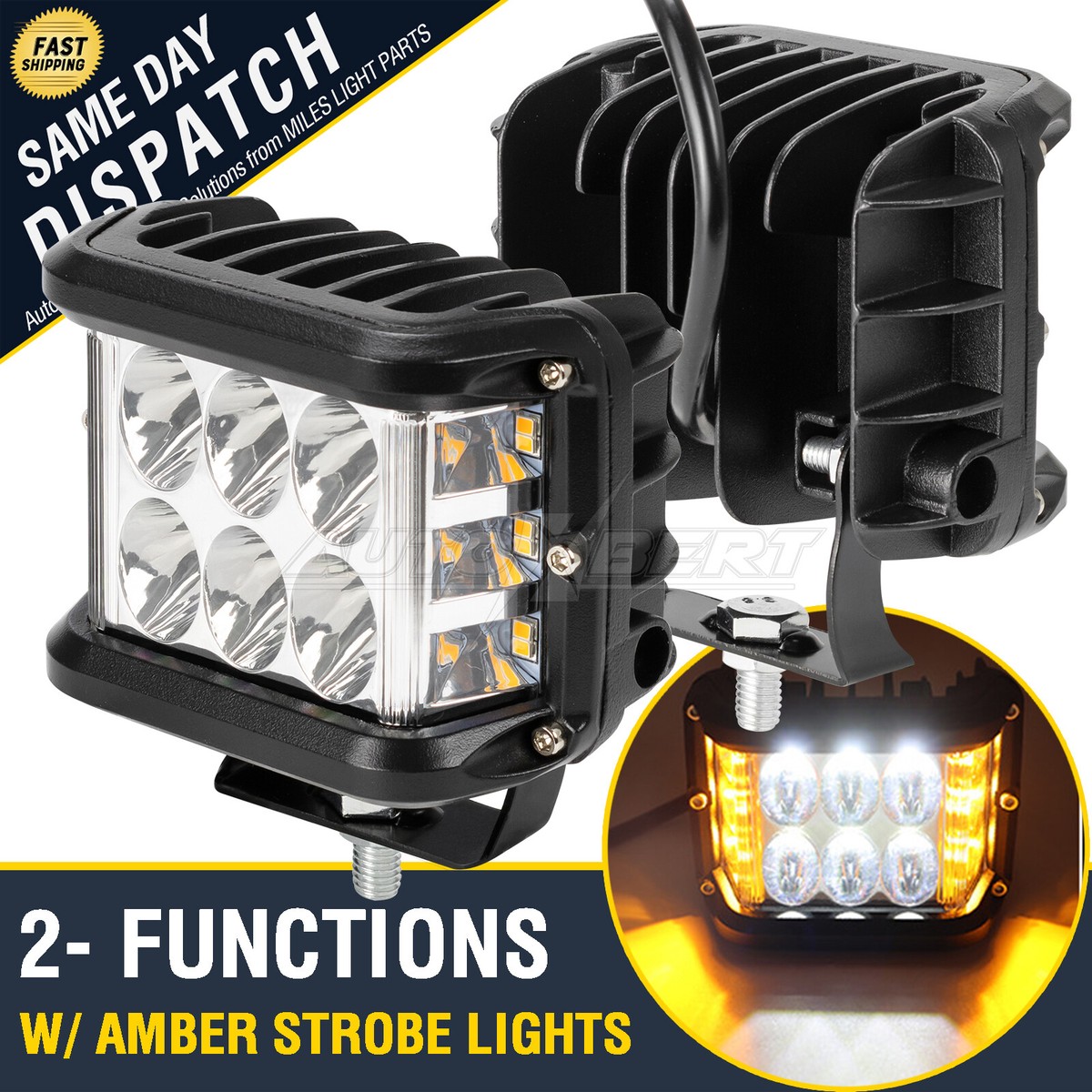 Waterproof 2 Inch Can Light 7 32 INCH Slim LED Light Bar Waterproof