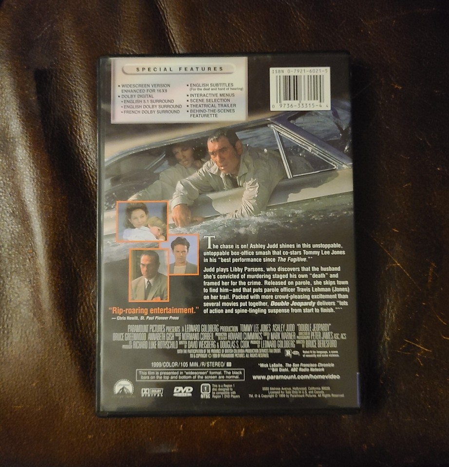 Double Jeopardy (DVD, 2000) 97363331544| eBay