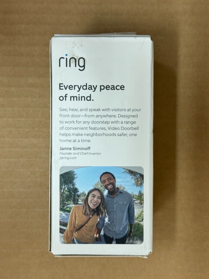 Ring Video Doorbell – newest generation, 2020 release – 1080p HD video ...
