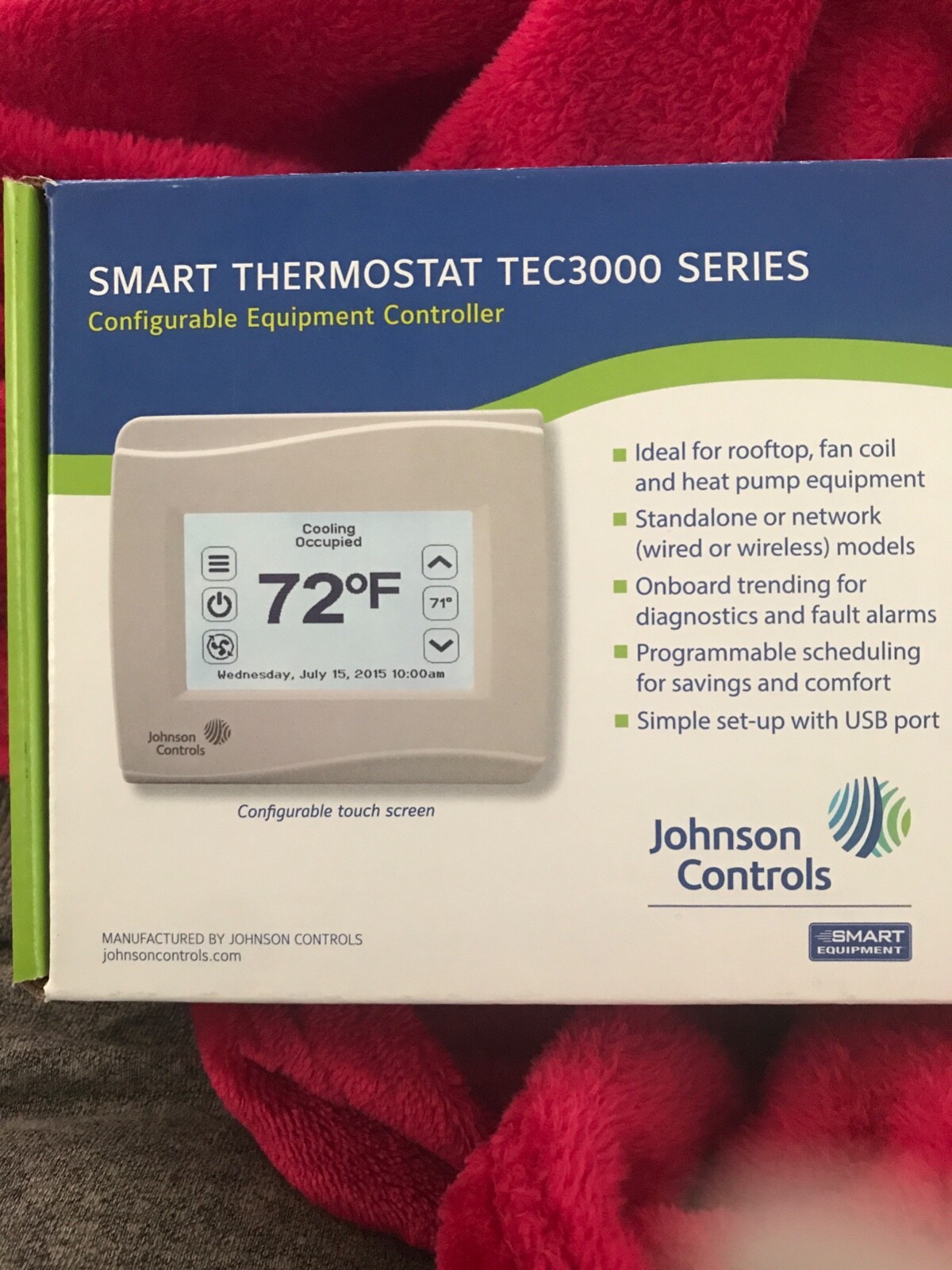 smart thermostat TEC3000 Series configurable equipment controller | eBay