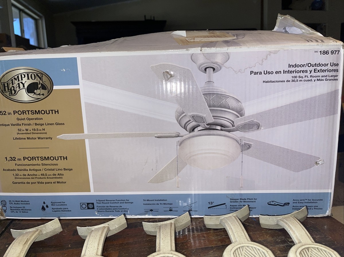 Ceiling Fan Hampton Bay Antigua Hampton Bay Ceiling Fan Blades Sagging