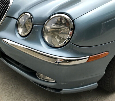Jaguar S-Type 1999-2004 Chrome Front Left Bumper Trim Insert Pre ...