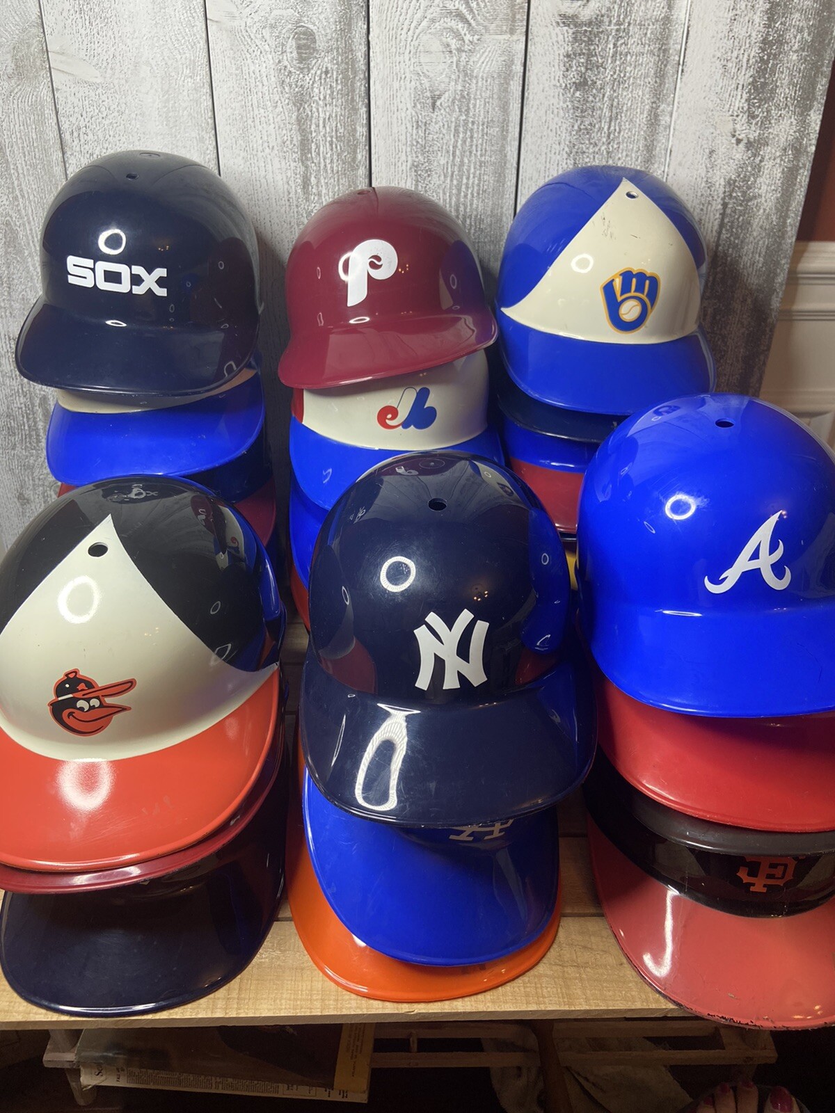 Vintage Baseball Helmet