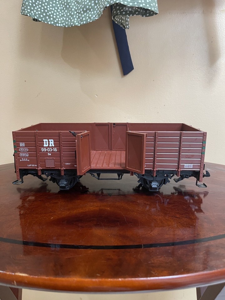 LGB 43210 - Hight Sided Gondola DR #99-03-16 G-Scale Open Wagon Germany ...