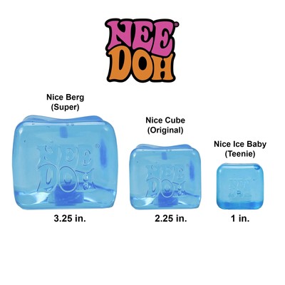 Schylling NeeDoh Nice Cube - Sensory Squeeze Toy with Super Solid ...