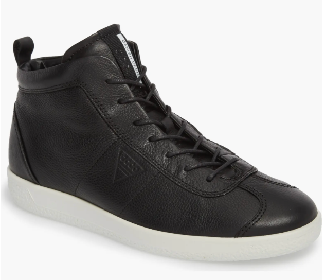 ECCO Mens Soft 1 High Top Sneaker (EU 42/US 8-8.5) | eBay