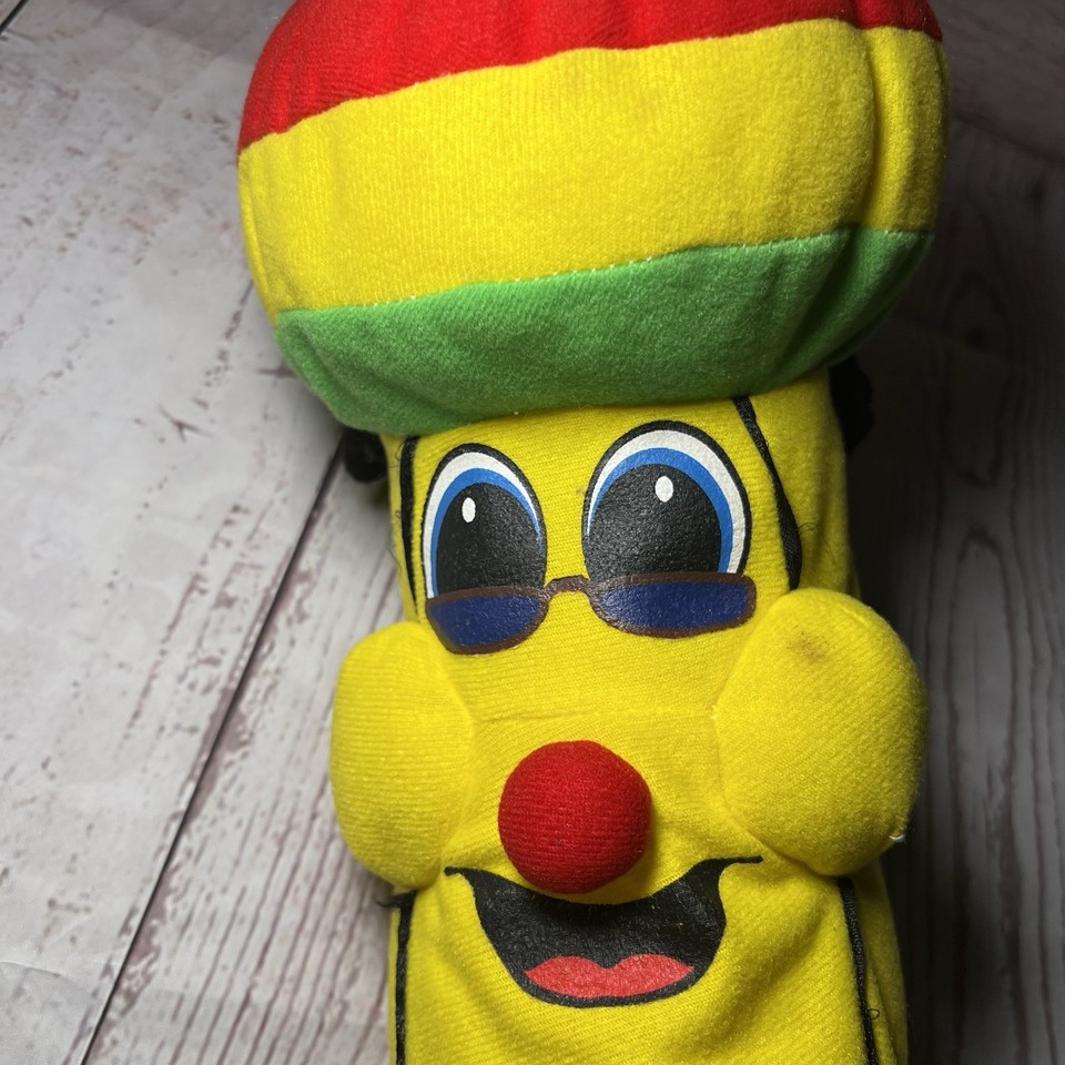 Large JUMBO RASTA BANANA Appx 20” Plush Jamaican Rastafarian Dreadlocks ...