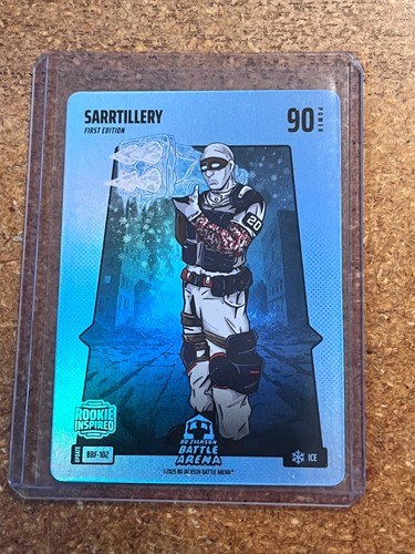 2025 Bo Jackson Battle Arena Update BLUE BATTLE FOIL ICE # BBF-102 ...