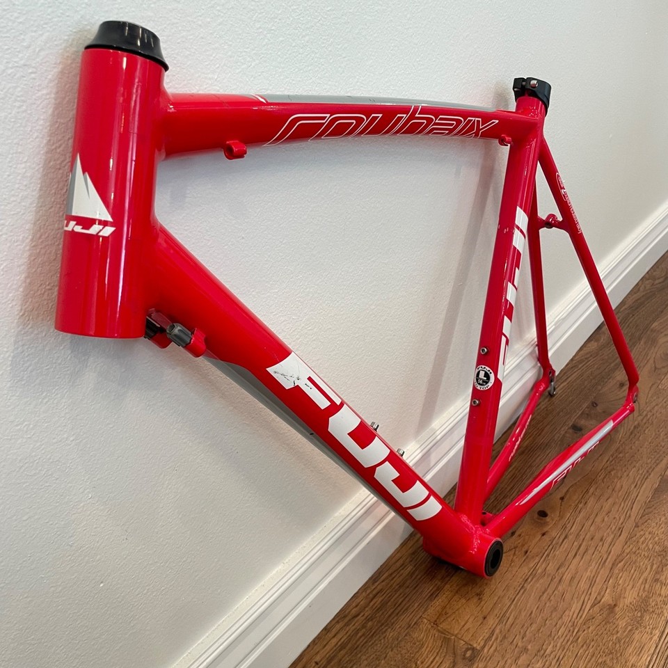 Fuji Roubaix 56 cm Aluminum Alloy Road Bike Frame +BB Red | eBay