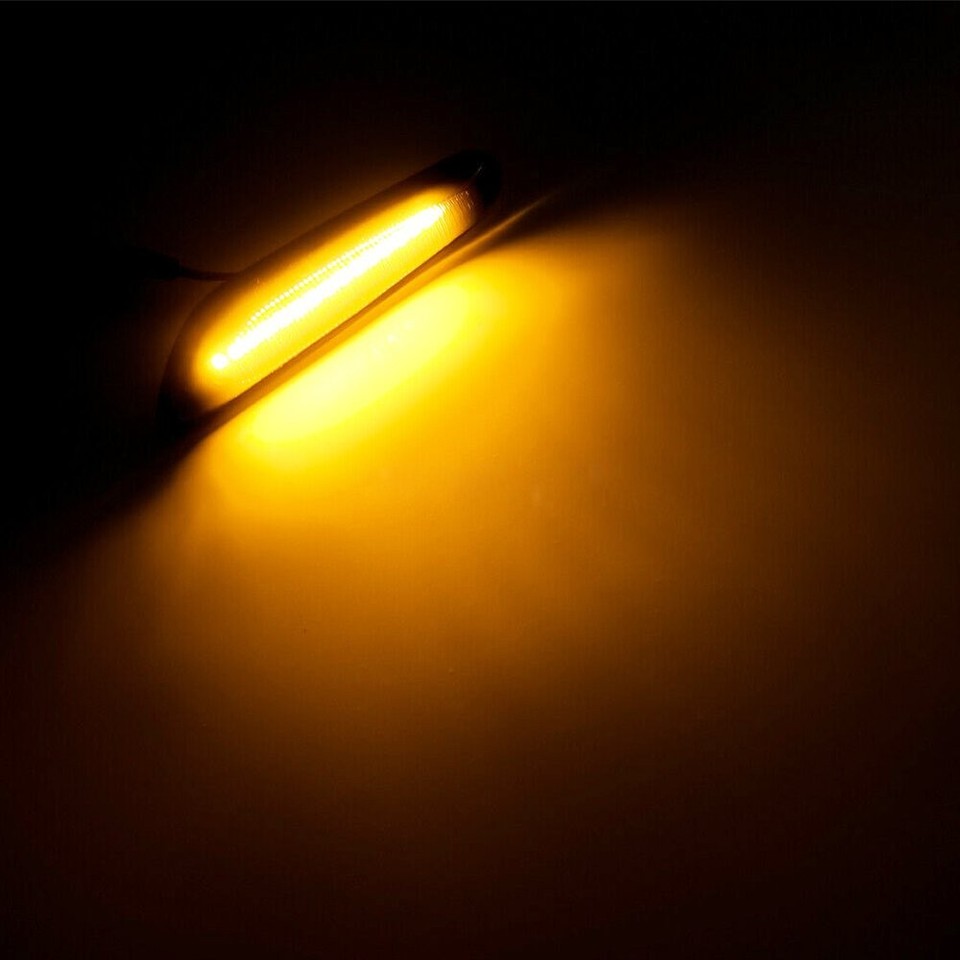 LED Side Marker Turn Signal Lights Dynamic Smoke For BMW E60 E82 E83 ...
