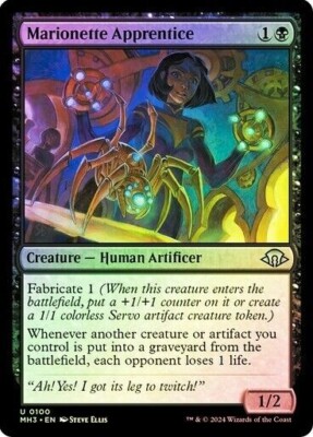 Marionette Apprentice FOIL - 0100 - Uncommon - Modern Horizons 3 MH3 ...