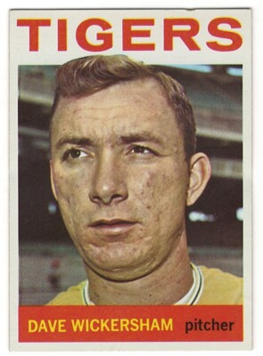 1964 TOPPS DAVE WICKERSHAM #181 NRMT | eBay