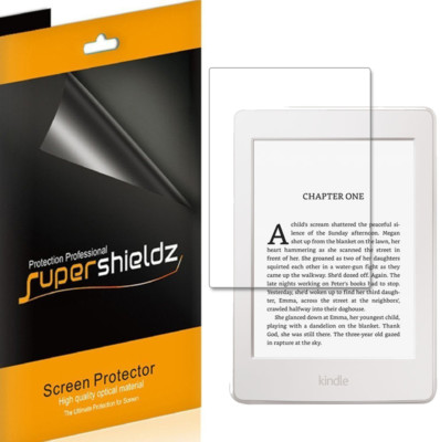 3x Supershieldz Clear Screen Protector for Kindle Paperwhite & Kindle ...