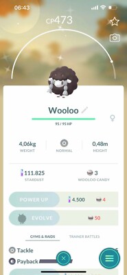 Shiny Wooloo P T C Read Description | eBay