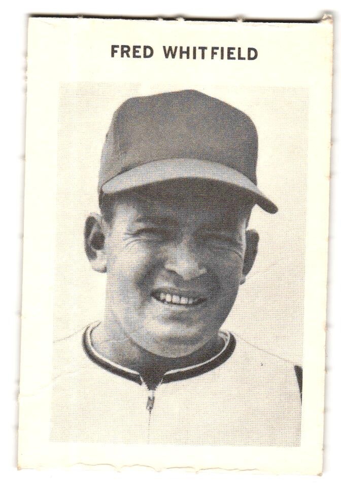 1969 Milton Bradley #NNO Fred Whitfield | eBay