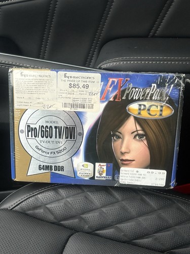 Gainward Fx Power Pack PCI Pro/660 TV/DVI GeForce FX 5200 64MB DDR ...