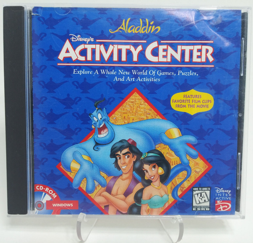 Disney's Aladdin Activity Center PC CD-ROM Windows / MAC Interactive ...