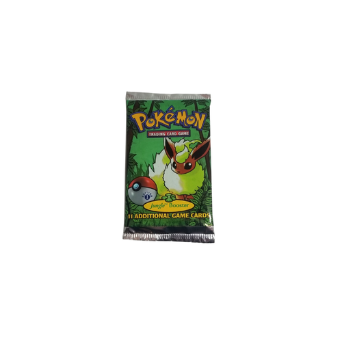 Pokemon 1st Edition Jungle Booster Pack Factory Sealed 1999 Flareon Art ...