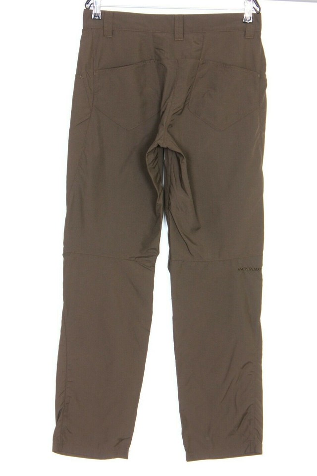 MAMMUT MOUNTAIN Brown Polyamide Pants Trousers Women Size EU 38 / UK 12 ...
