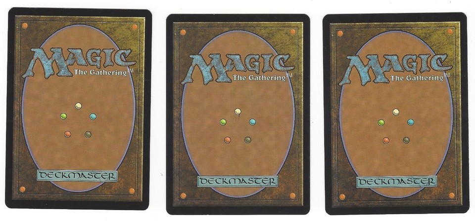 MTG Magic The Gathering Shadowmoor Kulrath Knight X 3 Elemental Knight ...
