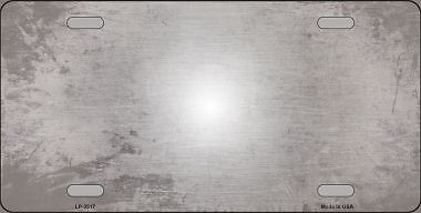Gray White Fade Scratched License Plate Tag Metal Novelty LP3517 | eBay
