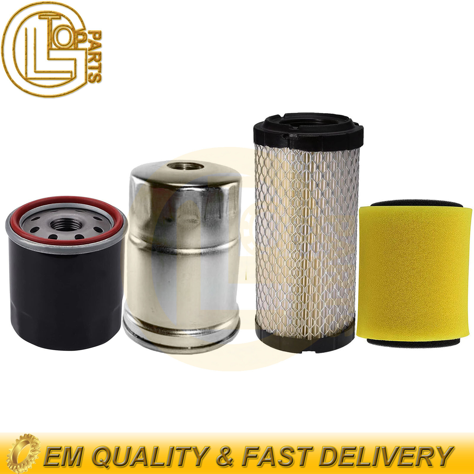 Filter Kit 11013-1290 11013-1263 51056-1051 for Kawasaki Mule 2510 3010 ...