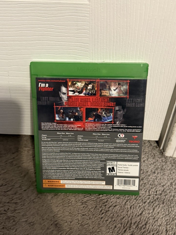 Dead or Alive 5: Last Round (Microsoft Xbox One, 2015) 40198002615| eBay