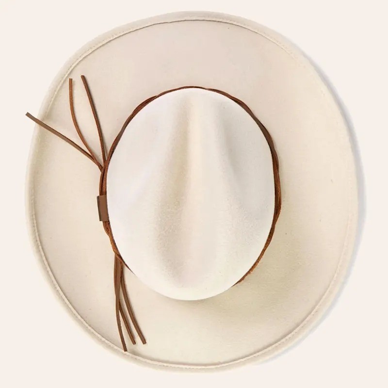 Authentic Stetson Gus Crush Silverbelly Woven with Leather Band Wool ...