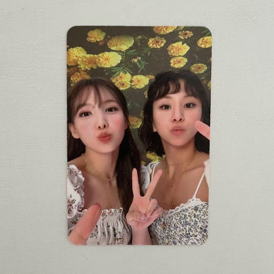 Twice Nayeon Chaewon Trading Card Dicon | eBay
