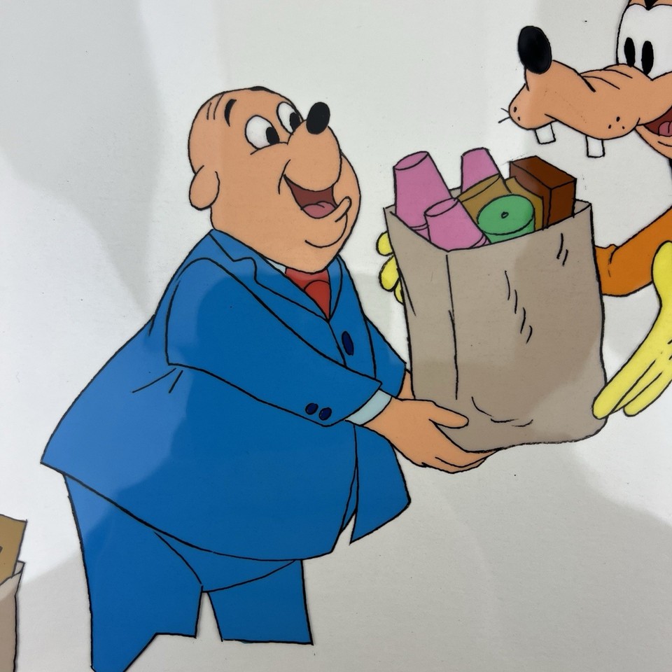1970's Disney Goofy Animation cel - Lost Disney Educational Film ...