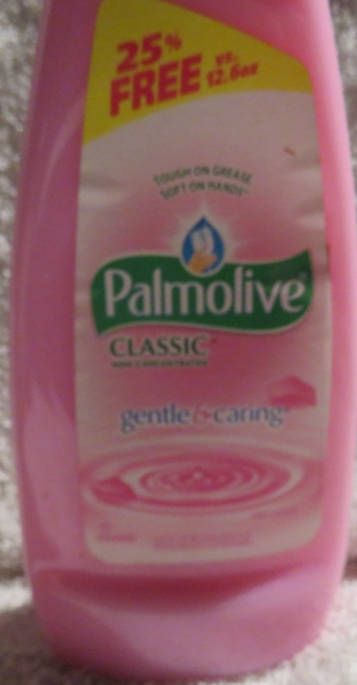 Palmolive Classic Gentle Caring Pink Dish Liquid Soap 14 Fl Oz Non ...