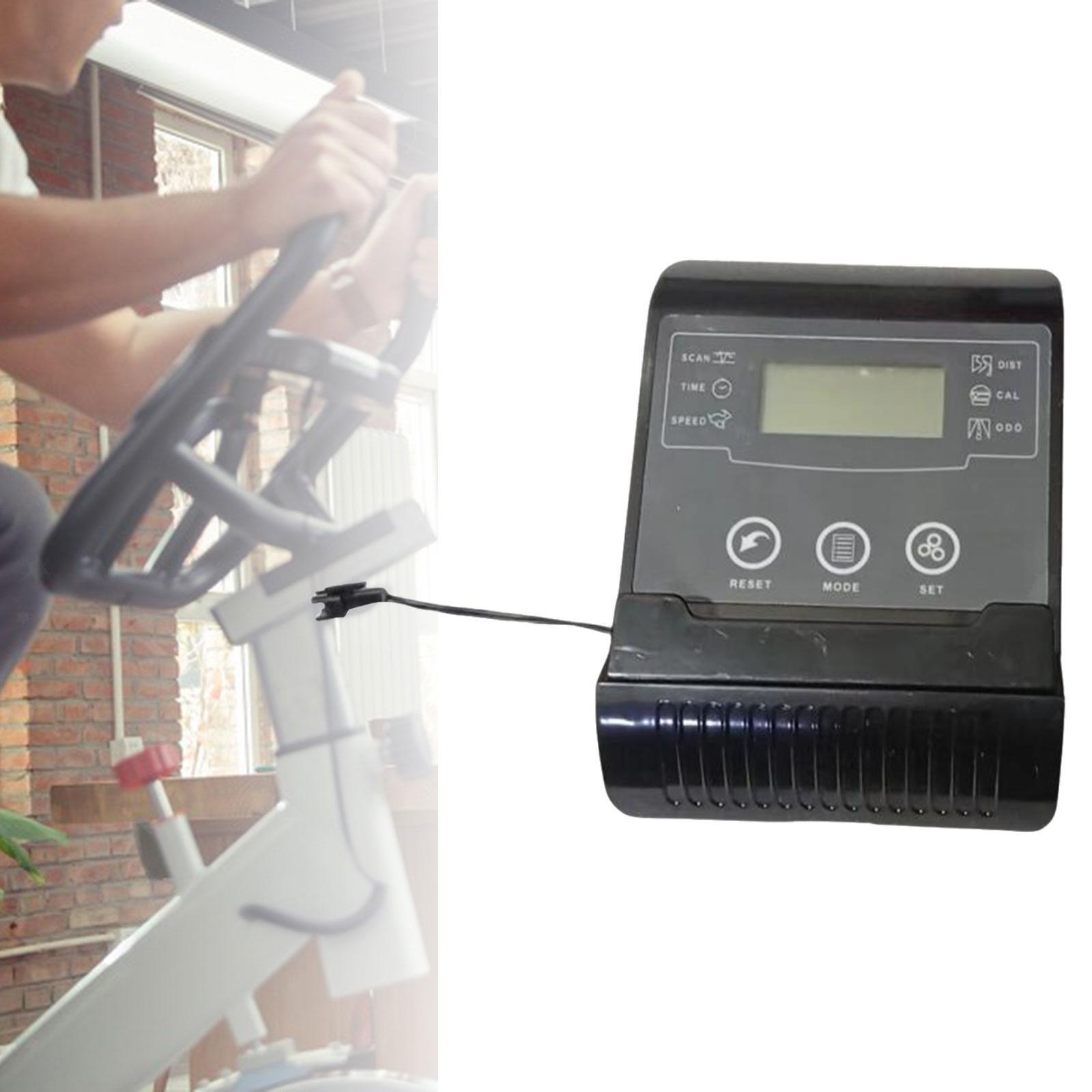 Indoor Stationary Bike Speedometer Distance Heart Rate for Treadmill | eBay