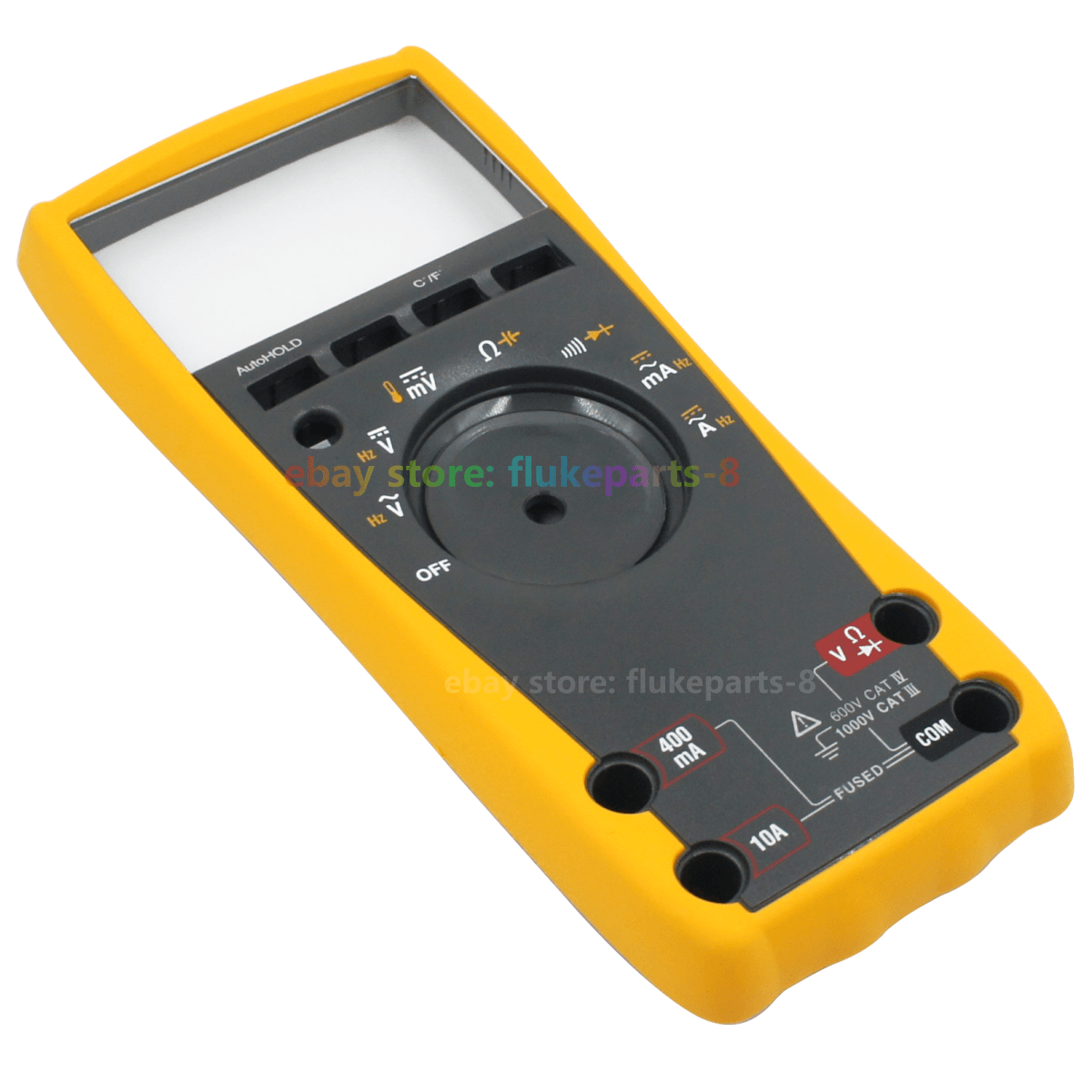 For Fluke 179 True-RMS Digital Multimeter Front Top Case Cover Repair ...