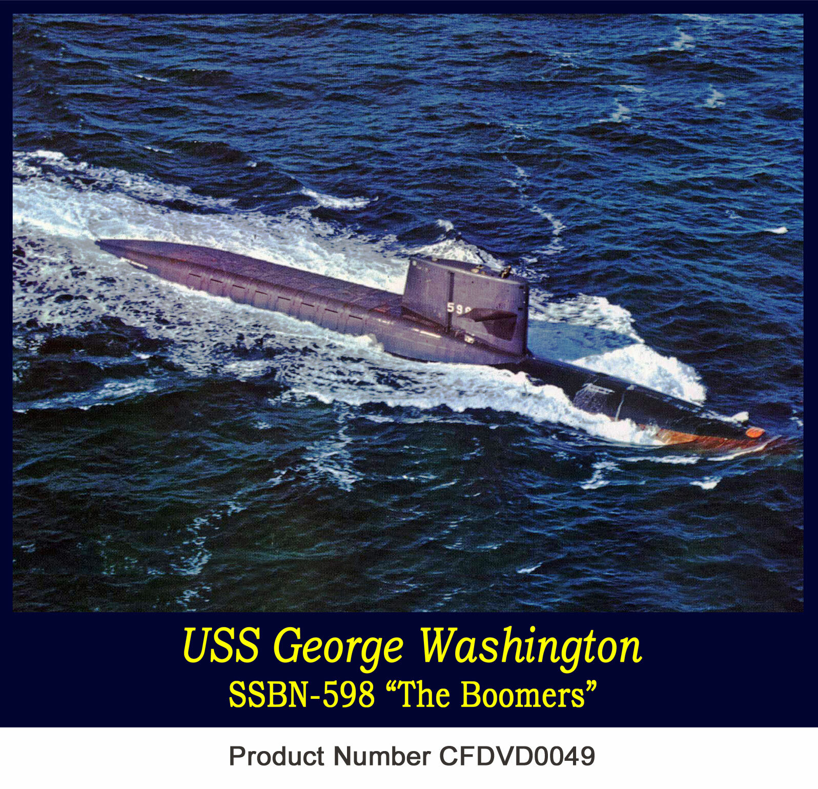 SSBN USS George Washington Polaris Boomers Navy Nuclear Submarine ...