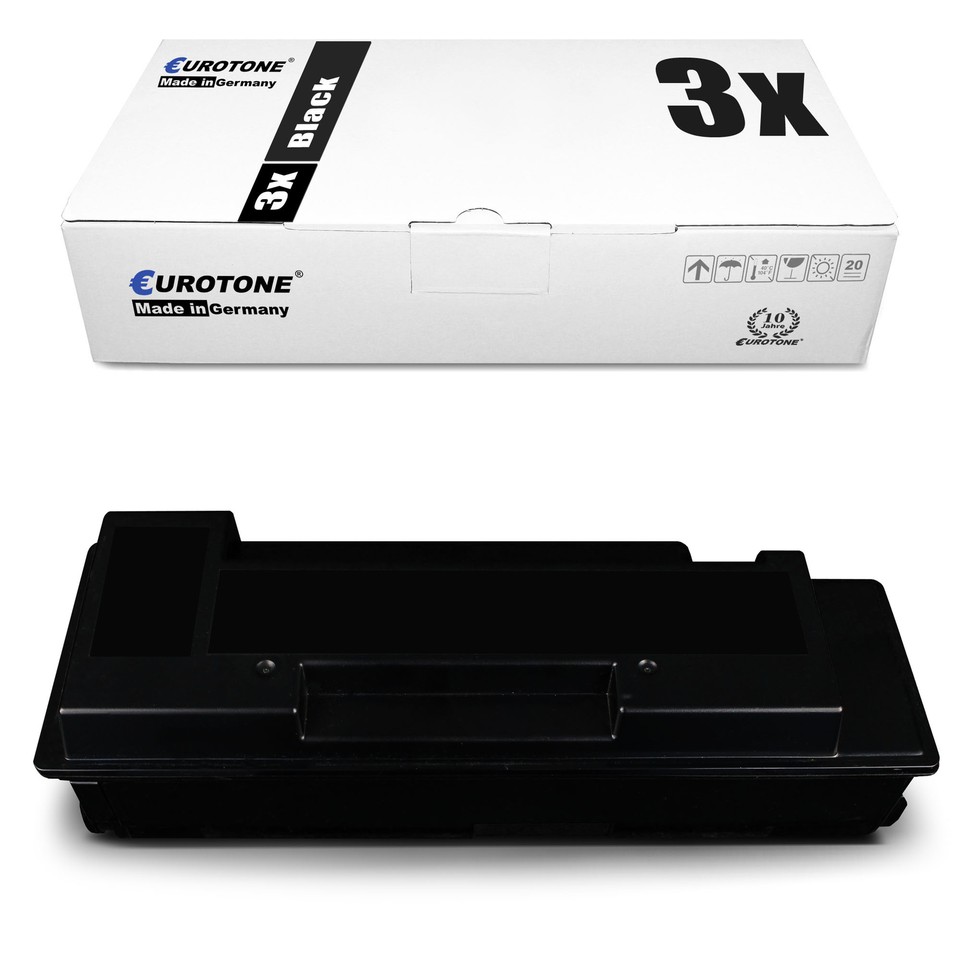 3X Eurotone XXL Toner for Kyocera FS-3900-DN FS-4000-DTN FS-4000-DN FS ...