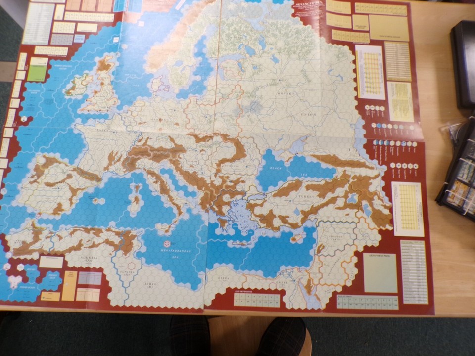 Decision Games Advanced European Theatre of Operations-Rare-Unpunched ...