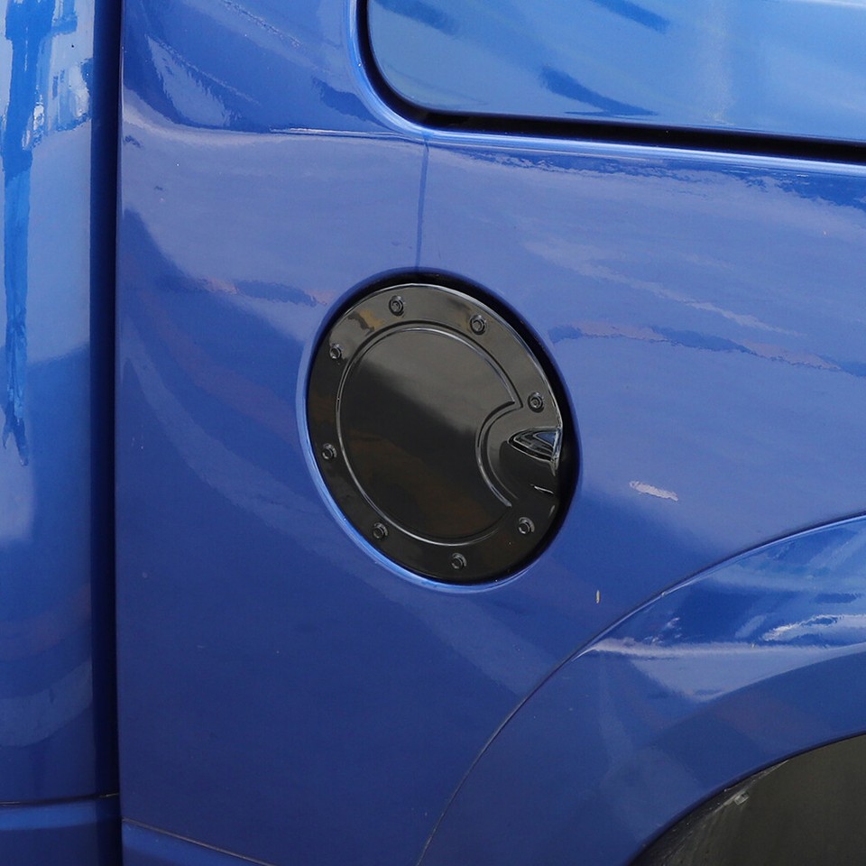 Black Fuel Tank Door Cover Gas Cap Trim for Dodge RAM 1500 2010-2017 ...