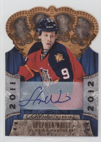 2011-12 Panini Crown Royale - Stephen Weiss #39 Premiere Date ...