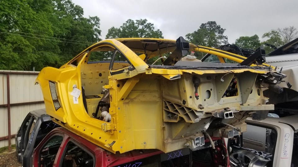 2004 LAMBORGHINI GALLARDO BARE TUB BODY SHELL ASSEMBLY YELLOW | eBay