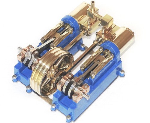Duplex Mill Twin Model Live Steam Engine Fully Machined Kit | eBay UK
