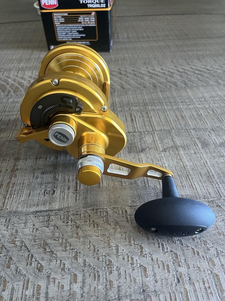 Penn Torque TRQ60LD2 2-Speed Lever Drag Conventional Fishing Reel | eBay