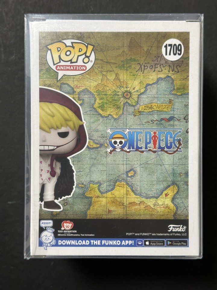 Ray Chase Signed One Piece Corazon Funko Pop Animation #1709 AUTO JSA ...