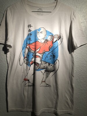 Avatar The Last Airbender Mens Small Tshirt Aang | eBay