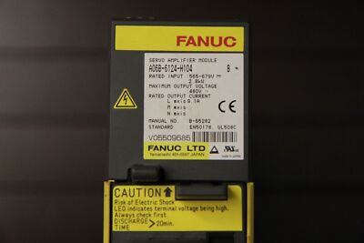 New FANUC A06B-6124-H104 Servo Drive A06B6135H001 DHL Expedited ...