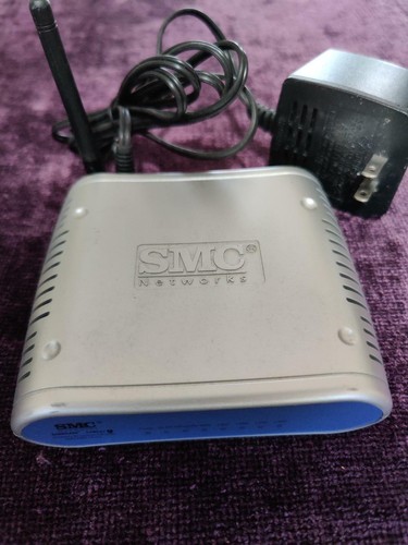 SMC Networks Barricade 4 Port Wireless Broadband Router SMCWBR14-G2 802 ...