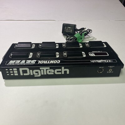 DigiTech Control Seven Midi Foot Controller With Adaptor (powers On ...