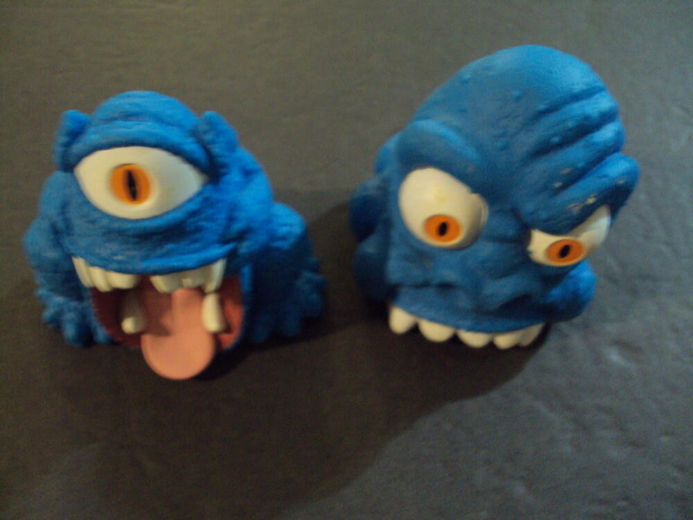 2 Ghostbusters Blue Monsters Action Figures 1984 Kenner ID:91626 | eBay