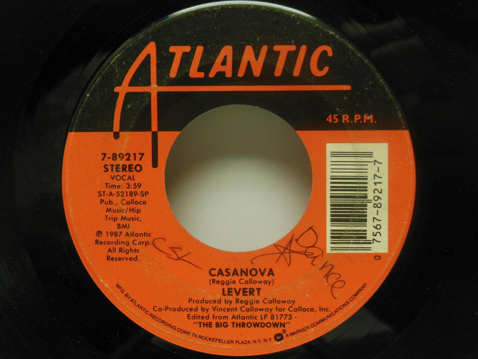 LEVERT: Casanova / Throwdown. 45 RPM, VG+ | eBay